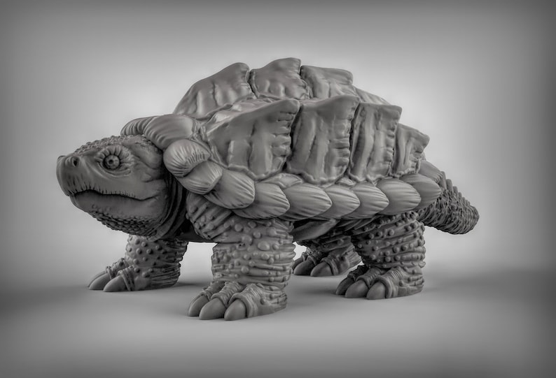 Giant Snapping Turtles Resin Miniature Models for Dnd Tabletop Gaming I ...
