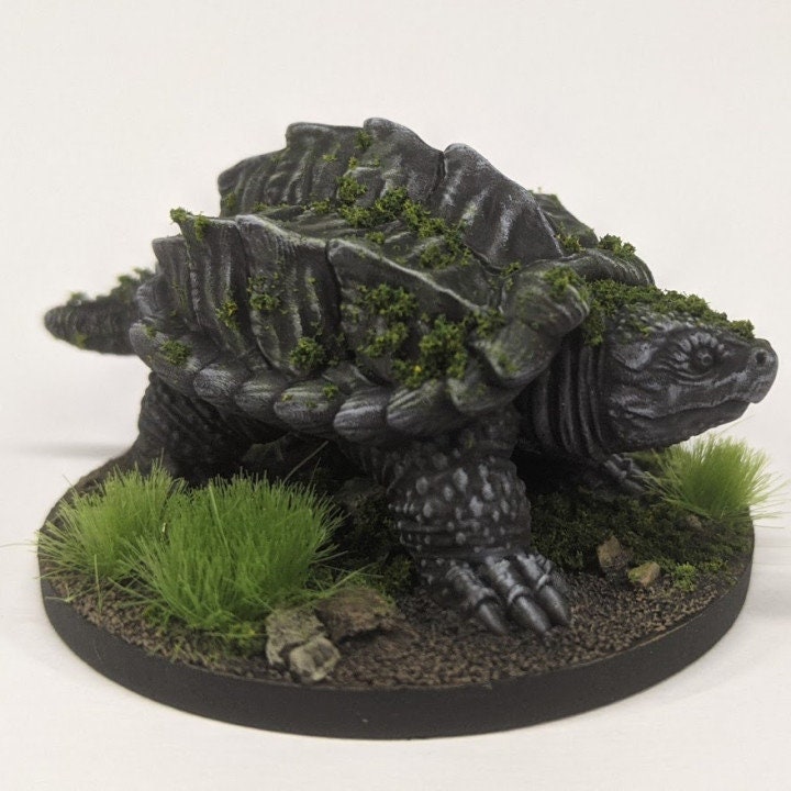 Giant Snapping Turtles Resin Miniature Models for Dnd Tabletop Gaming I ...