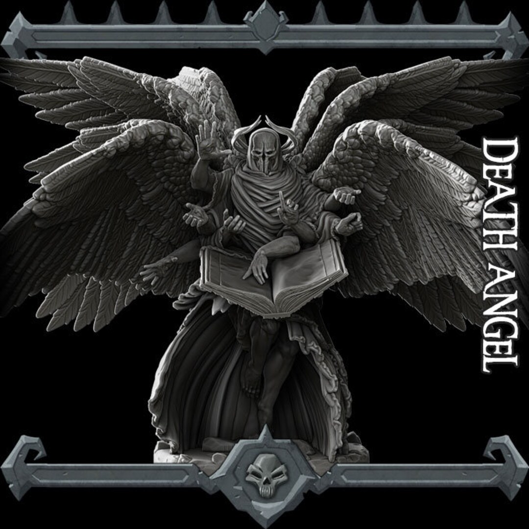 DEATH ANGEL EPIC Model Kit | Dungeons and Dragons | Cthulhu ...