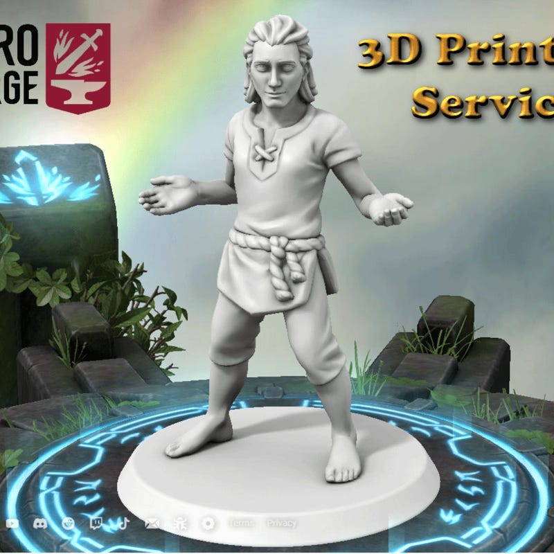Print Heroforge Mini - Etsy