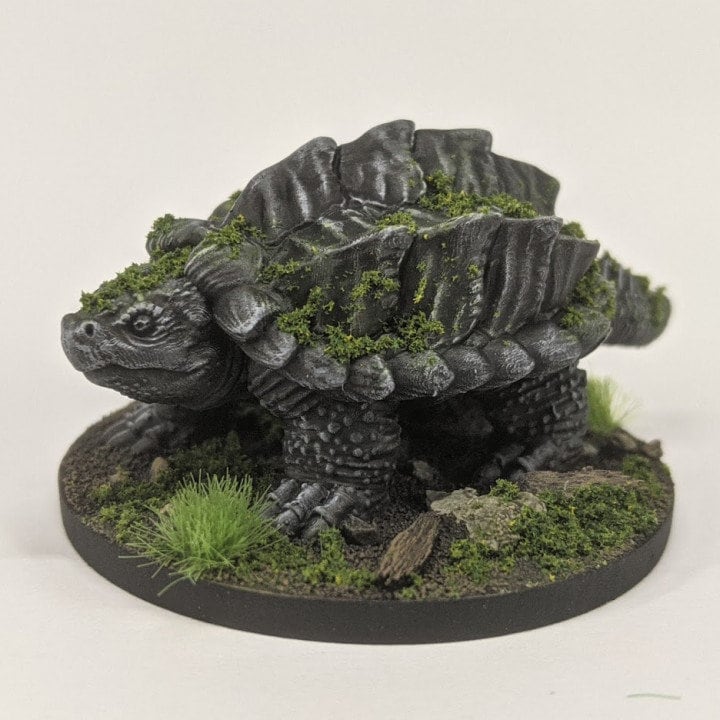 Giant Snapping Turtles Resin Miniature Models for Dnd Tabletop Gaming I ...
