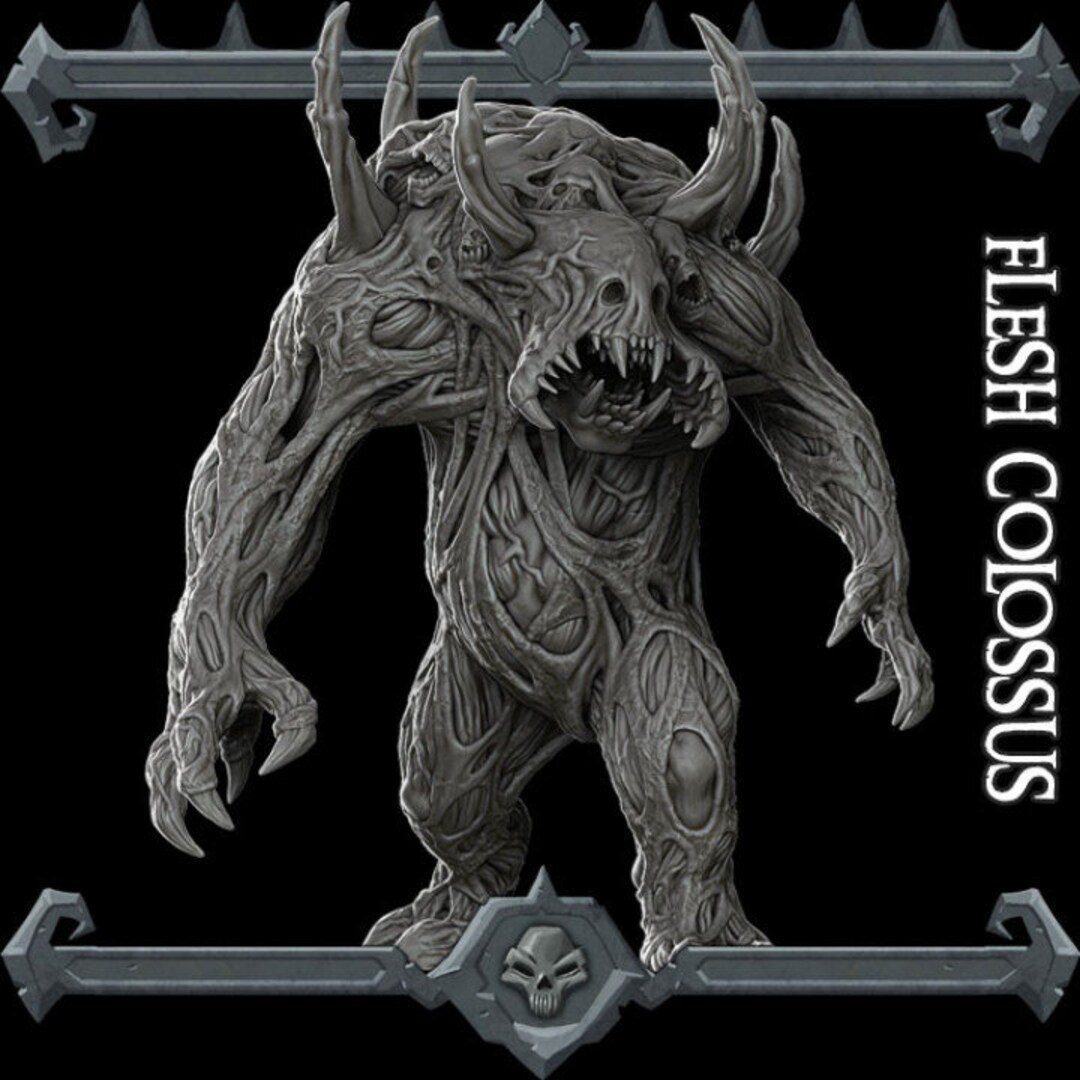 FLESH COLOSSUS - Monster Miniatures | Dungeons and Dragons | Cthulhu ...