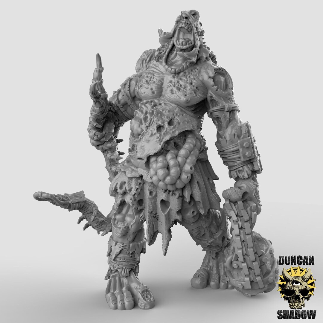 Undead Titan V2 : | Resin Miniature| Dungeons and Dragons | Tabletop ...