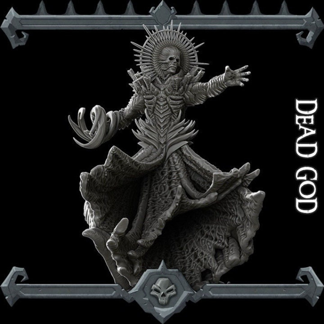 DEAD GOD Miniature Model | All Sizes | Dungeons and Dragons ...