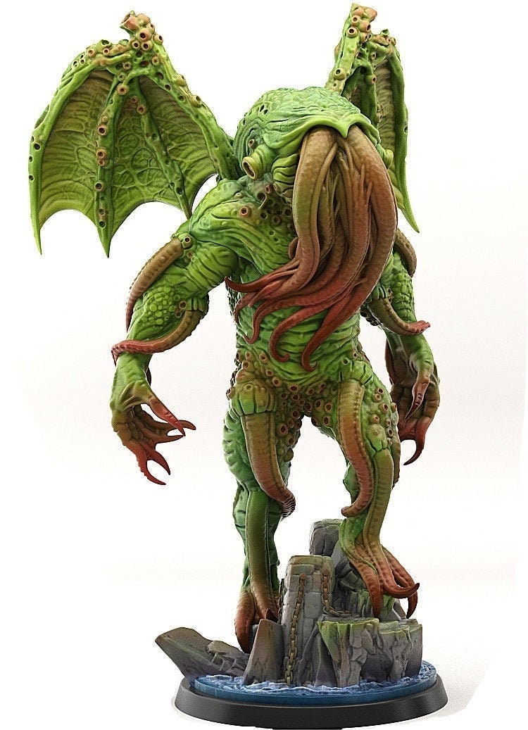 CTHULHU - Resin Miniature |dungeons and Dragons | Pathfinder | War ...