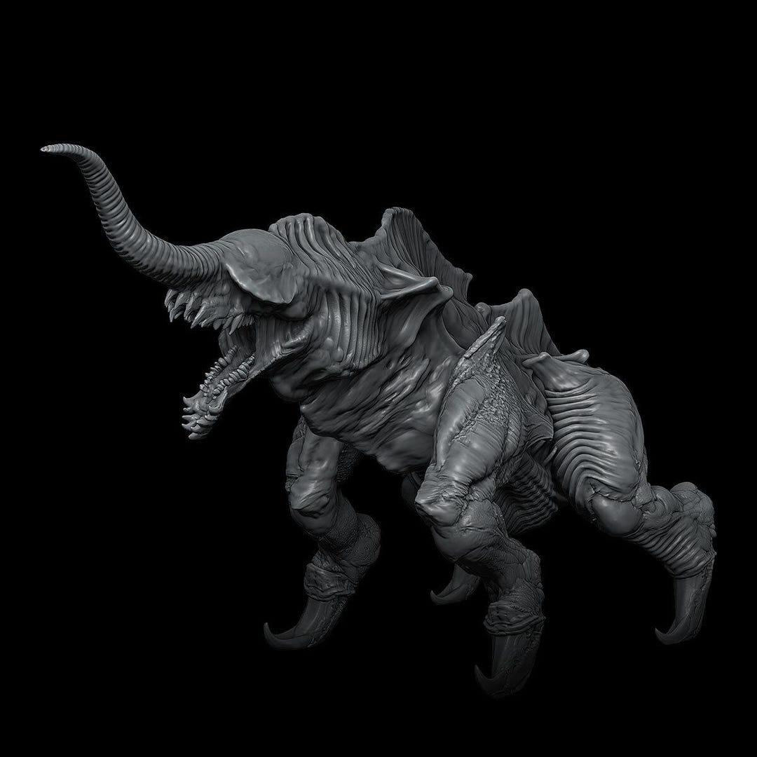 Gore Prancer - 3D Model Miniature I Death Haven Collection | Dungeons ...