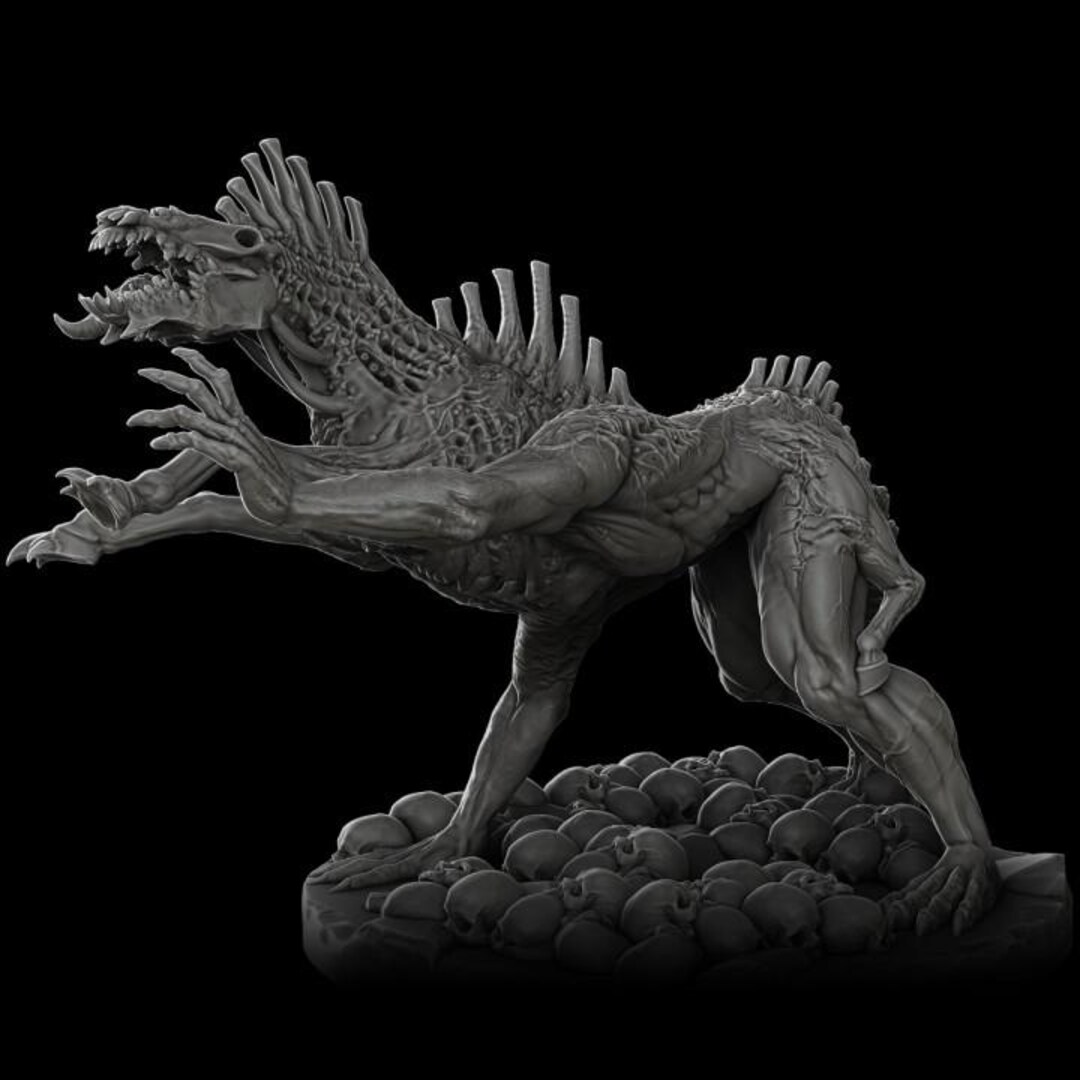 Ghoul Mare - 3D Model Miniature I Death Haven Collection | Dungeons and ...