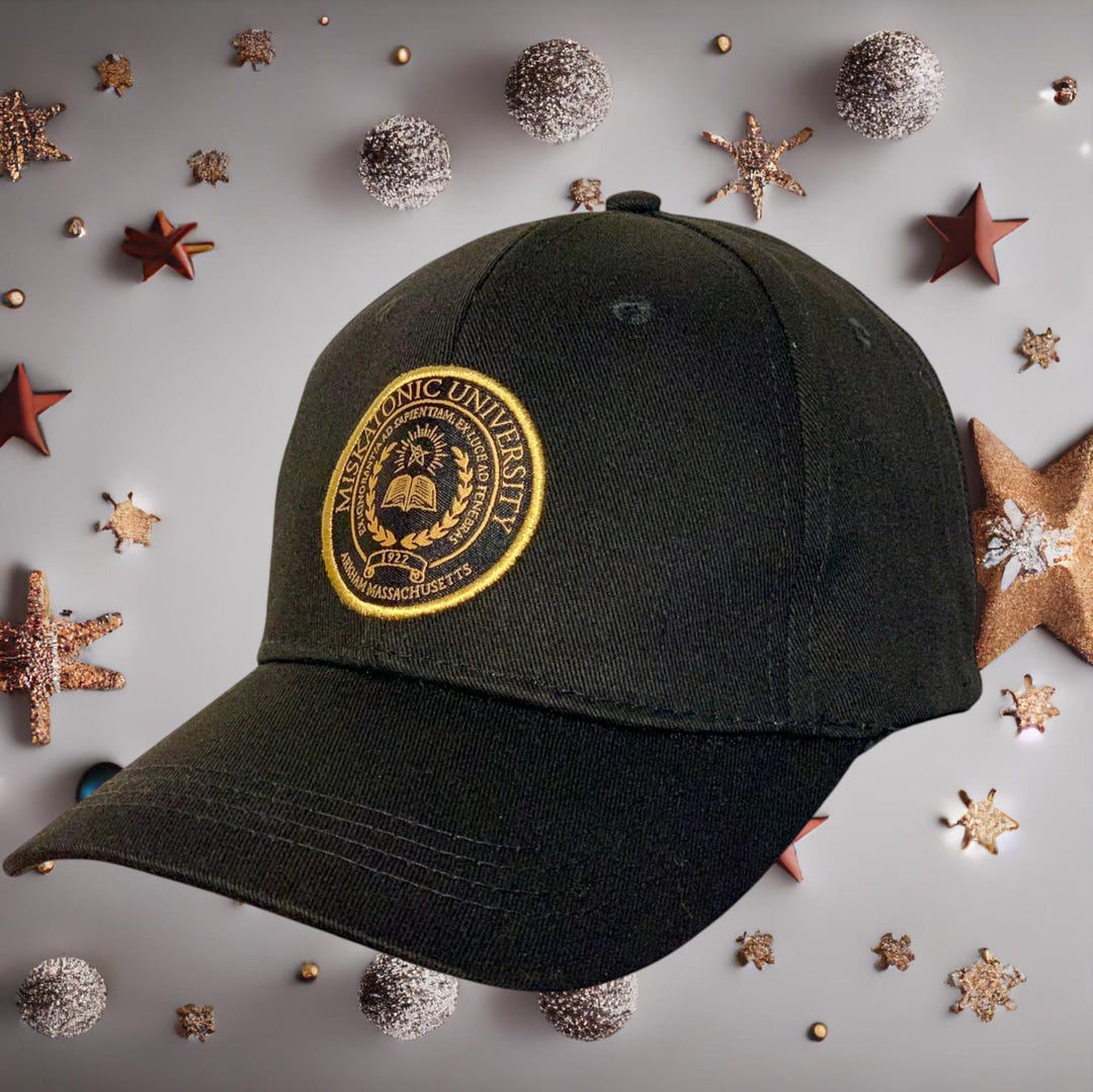 Miskatonic University Logo Baseball Cap I Lovecraft I Elder Sign I ...