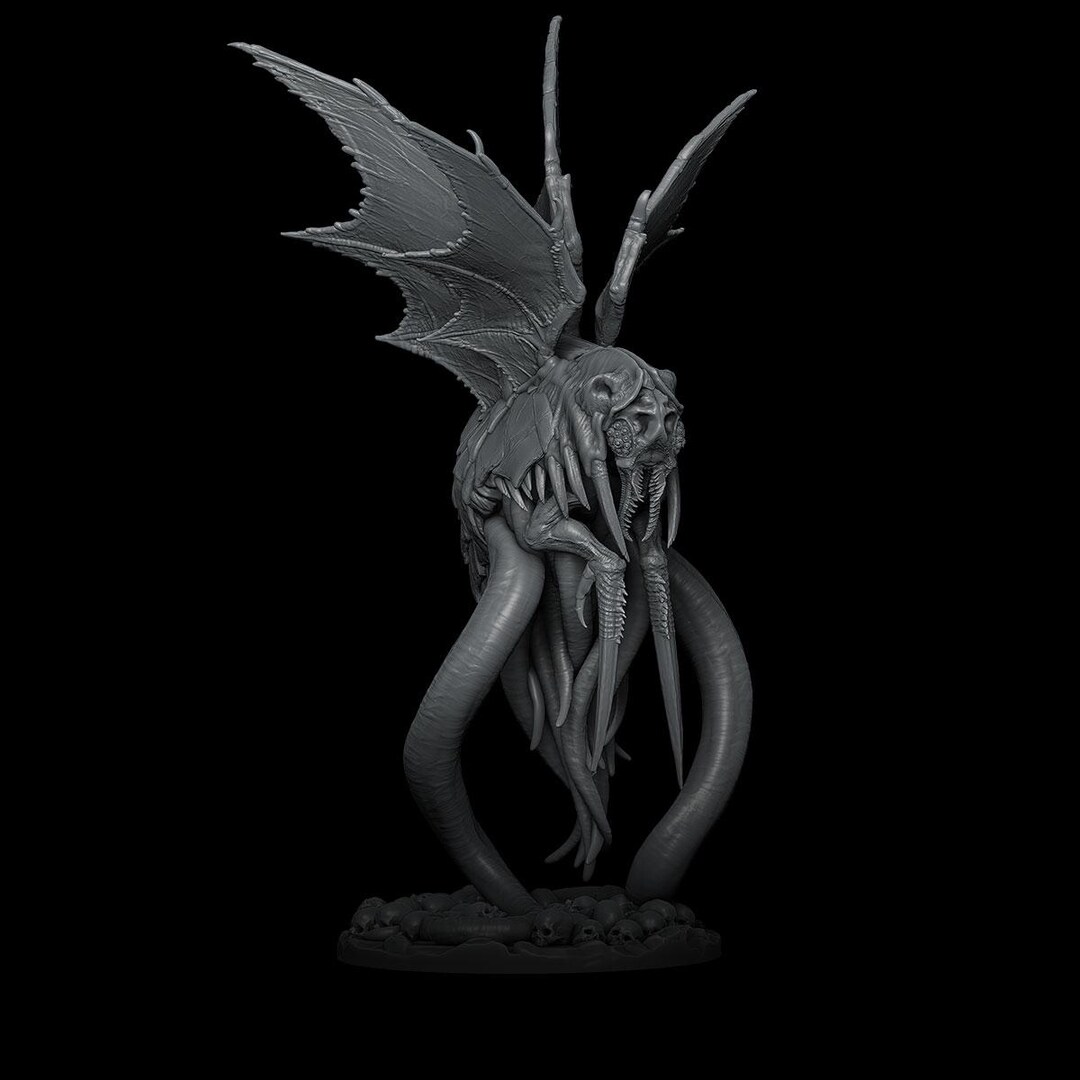 Sky Squid - 3D Model Miniature I Death Haven Collection | Dungeons and ...