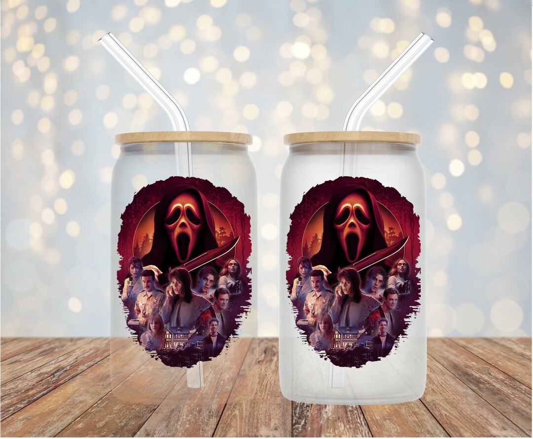 Scream Cast Libby Cup / SCREAM / Slashers / Halloween Glass/ Horror ...