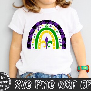 Rainbow Mardi Gras Svg, Fleur De Lis Svg, Masquerade Svg, Leopard ...