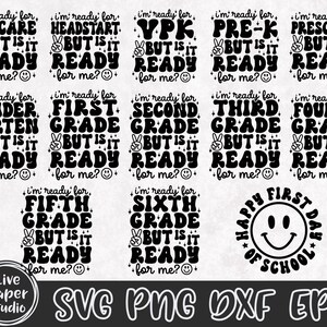 I'm Ready for School but is It Ready for Me Bundle Svg, Back to School ...