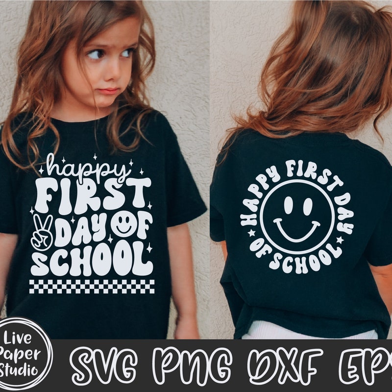 First Day of School Svg - Etsy