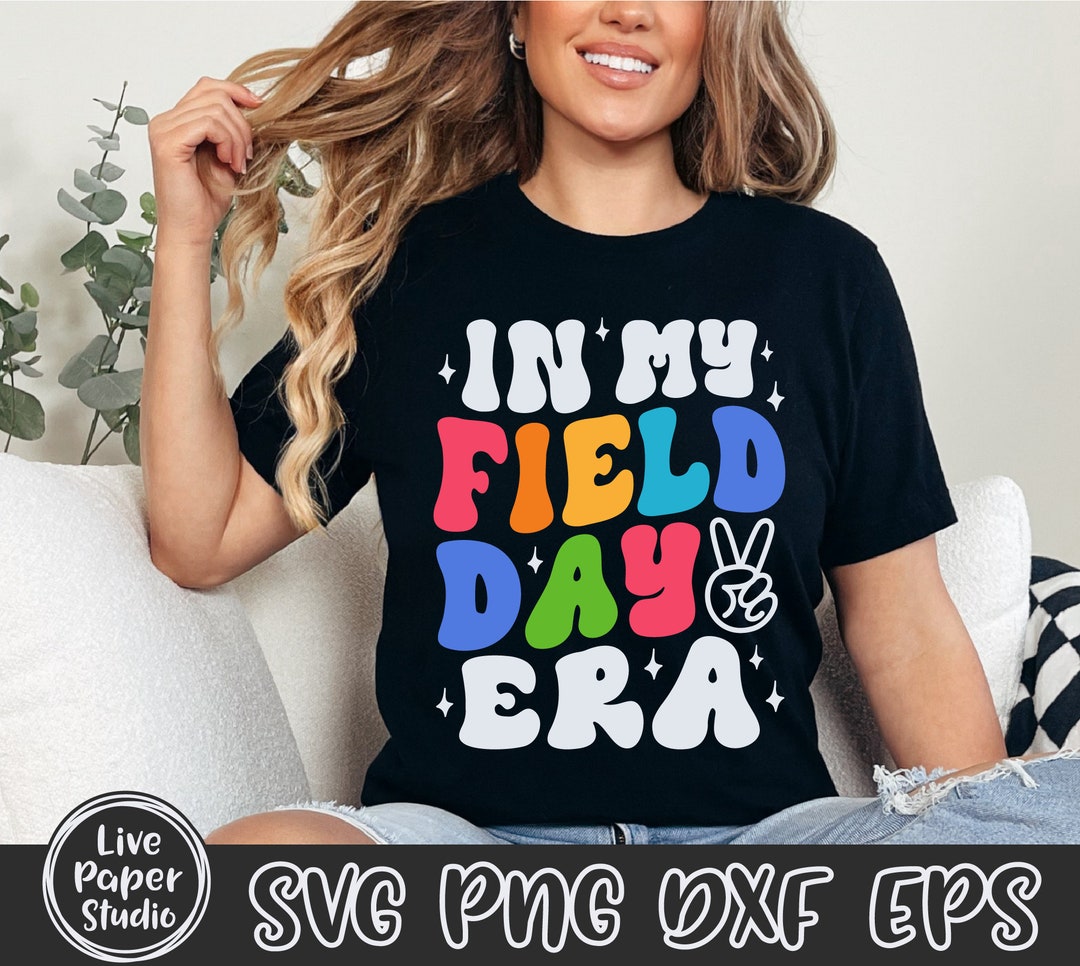 In My Field Day Era SVG, Field Day Svg Png, Retro Wavy Field Day ...
