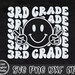 Groovy Third Grade SVG Third Grade Svg 3rd Grade Vibes Svg - Etsy