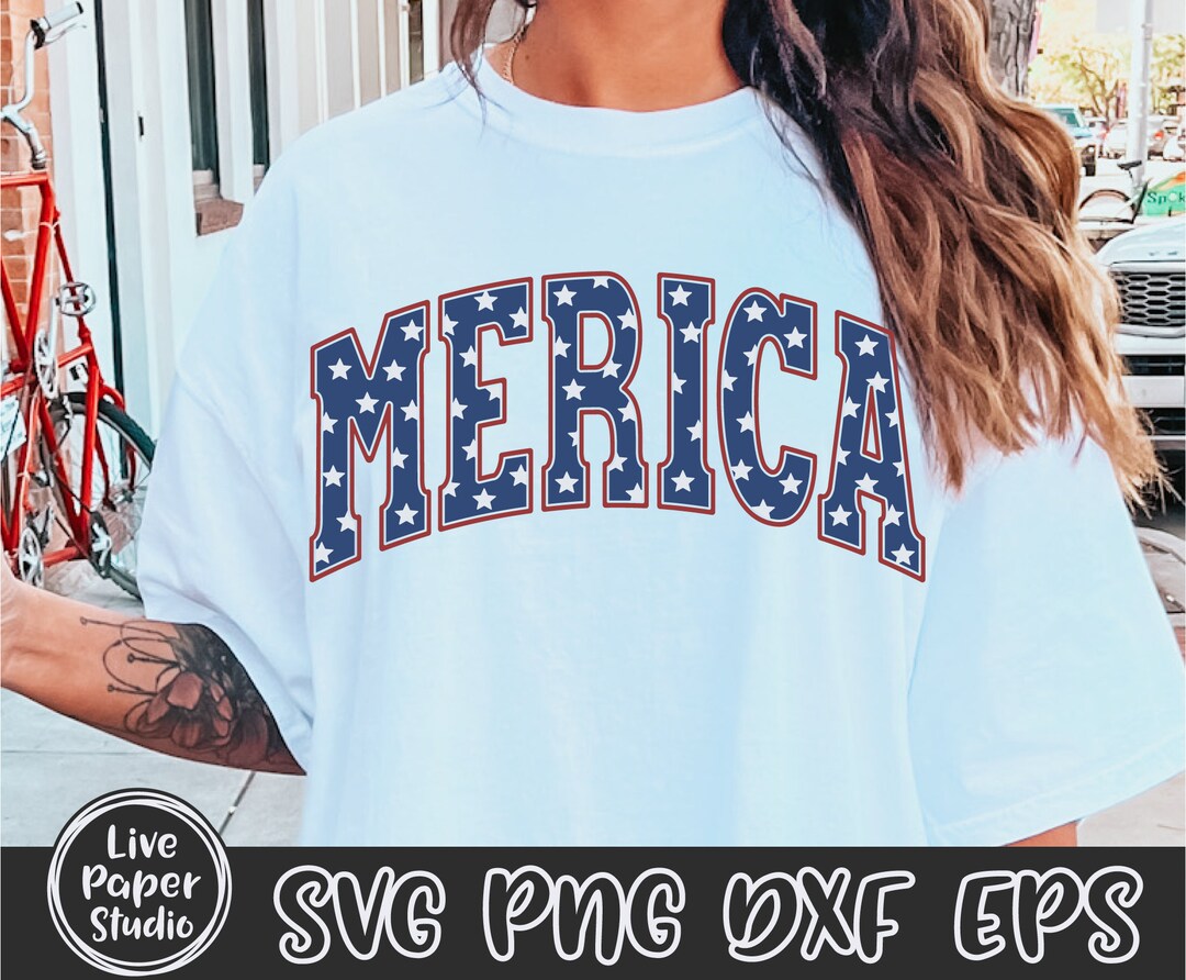 Merica Svg, Merica Png, Vintage Merica Svg, America Svg, Varsity ...