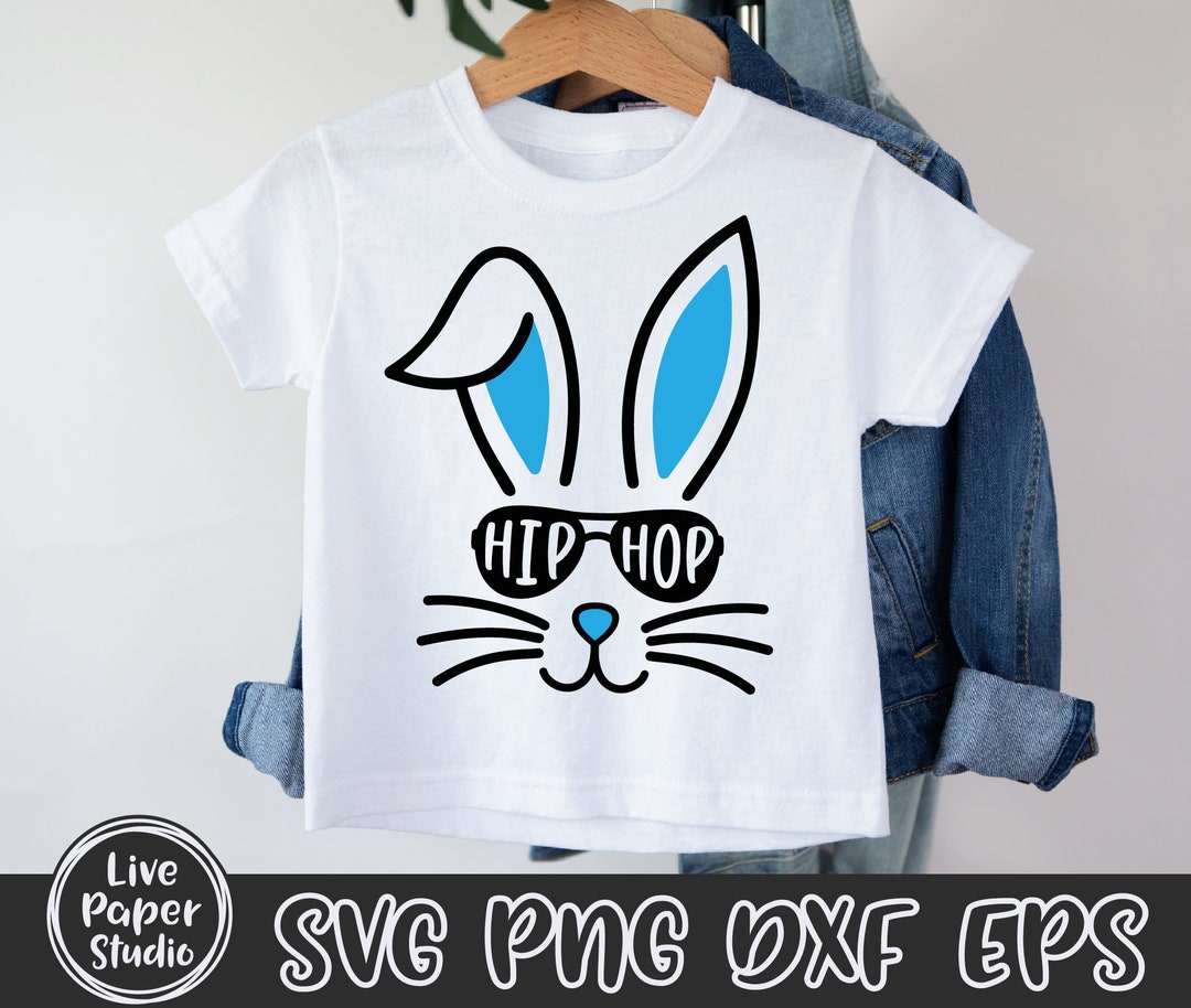 Hip Hop SVG, Boy Easter SVG, Easter Bunny Svg, Happy Easter SVG, Cool ...