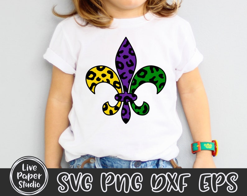 Fleur De Lis SVG Bundle Mardi Gras Svg Leopard Fleur De Lis - Etsy