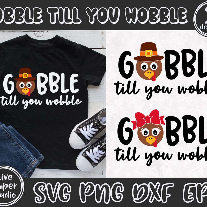 Gobble Til You Wobble - Etsy