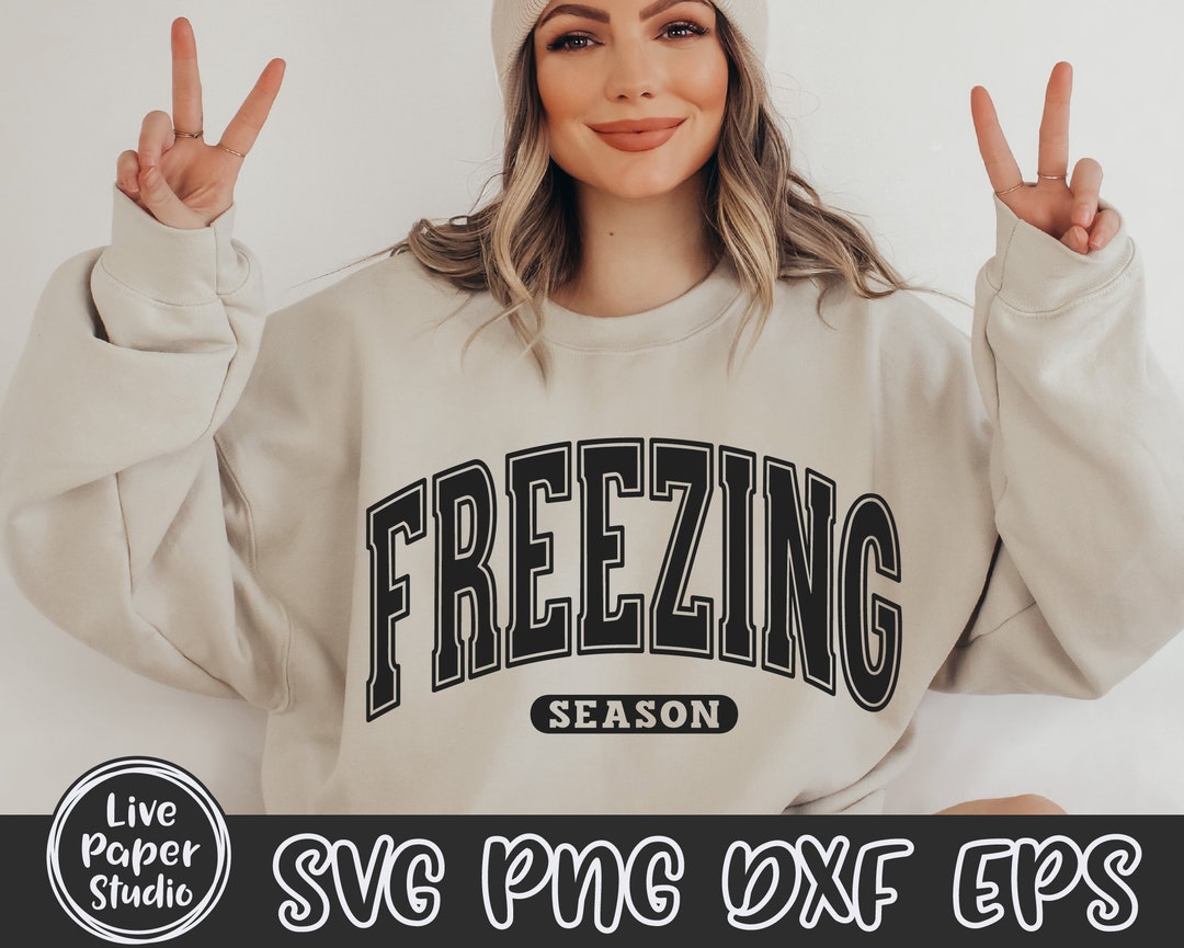 Freezing Season SVG PNG, Literally Freezing SVG, Winter Svg, Winter ...