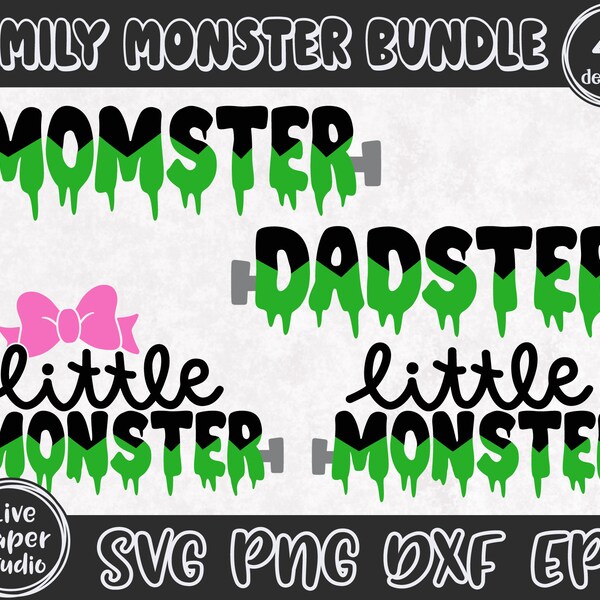 Little Monster Svg - Etsy