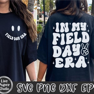 Field Day Svg Png, in My Field Day Era SVG, Retro Wavy Field Day ...