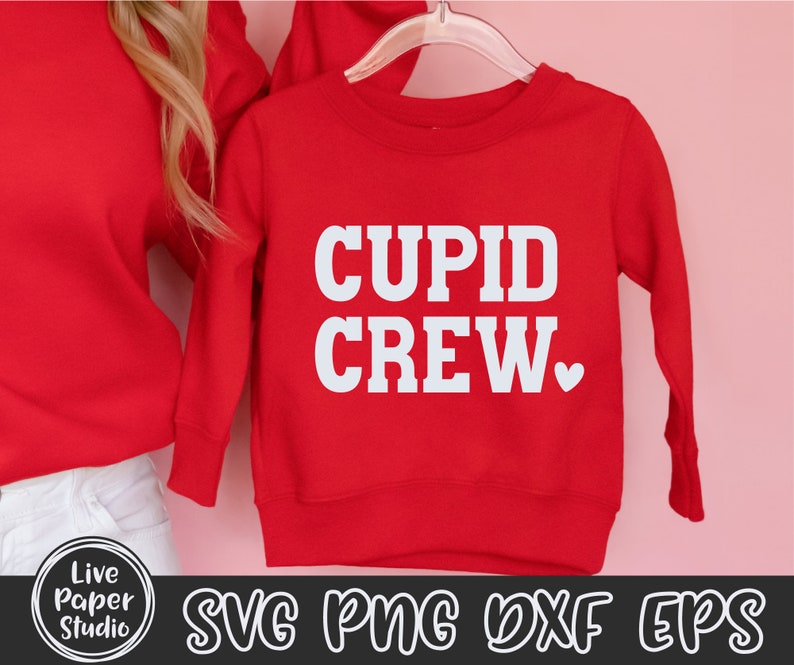 Cupid Crew SVG Heart SVG Boy Valentine Svg Happy - Etsy