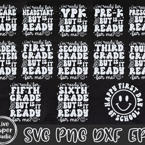 I'm Ready for School but is It Ready for Me Bundle Svg, Back to School ...
