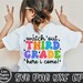 Watch Out Third Grade Here I Come Svg Third Grade SVG First - Etsy