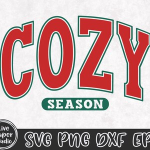 Cozy Season SVG PNG, Get Cozy Svg, Merry Christmas Svg, Christmas ...