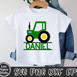 Traktor SVG, Bauernhof Traktor SVG, Bauernhof Leben SVG, Name Rahmen ...