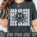 Groovy Third Grade SVG Third Grade Svg 3rd Grade Vibes Svg - Etsy
