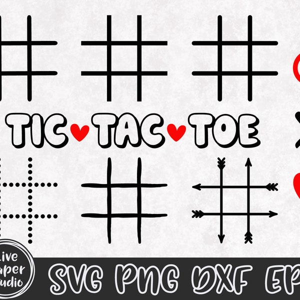 Heart Tic Tac Toe - Etsy