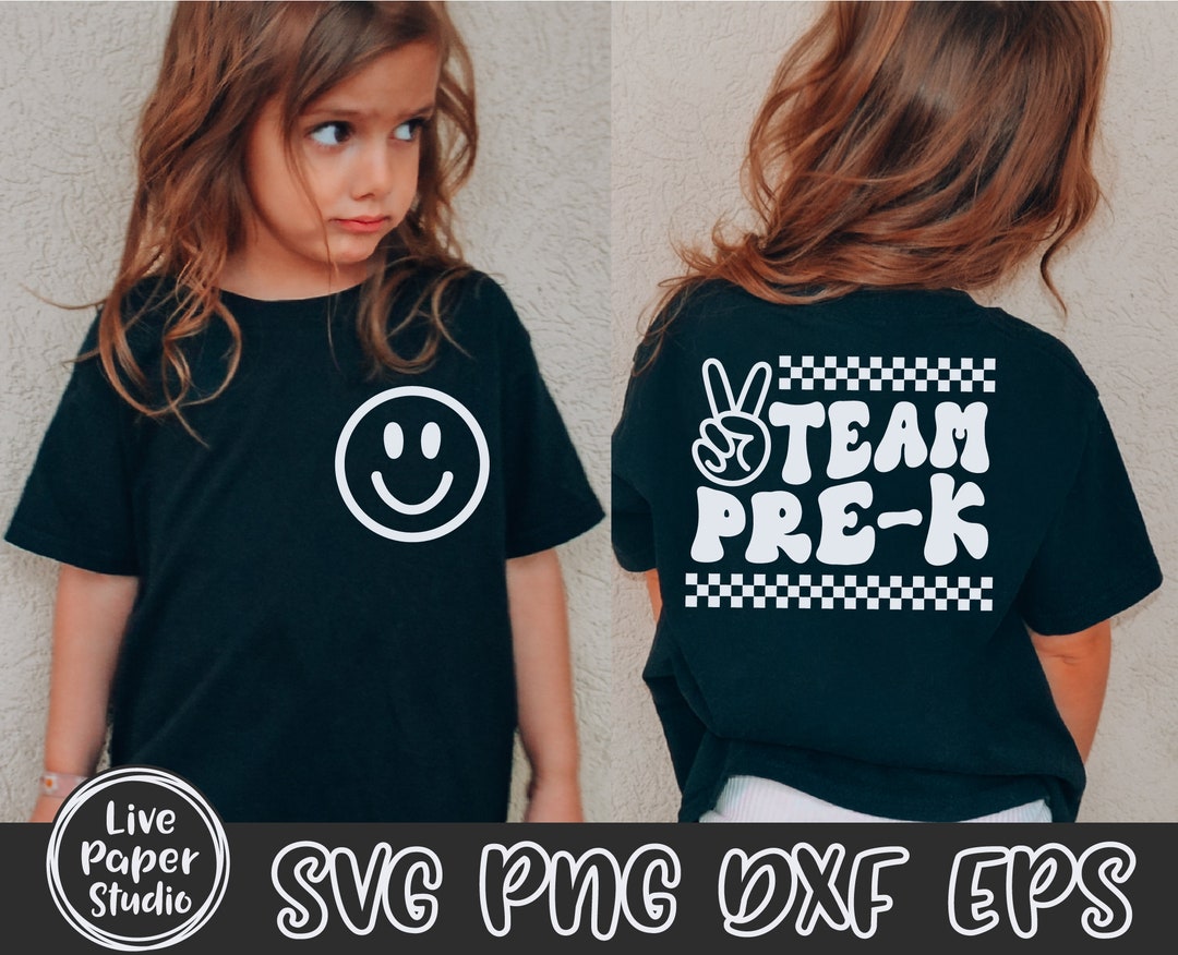 Team Pre-k Svg, Pre K Squad Svg, First Day of School Svg, Back to ...
