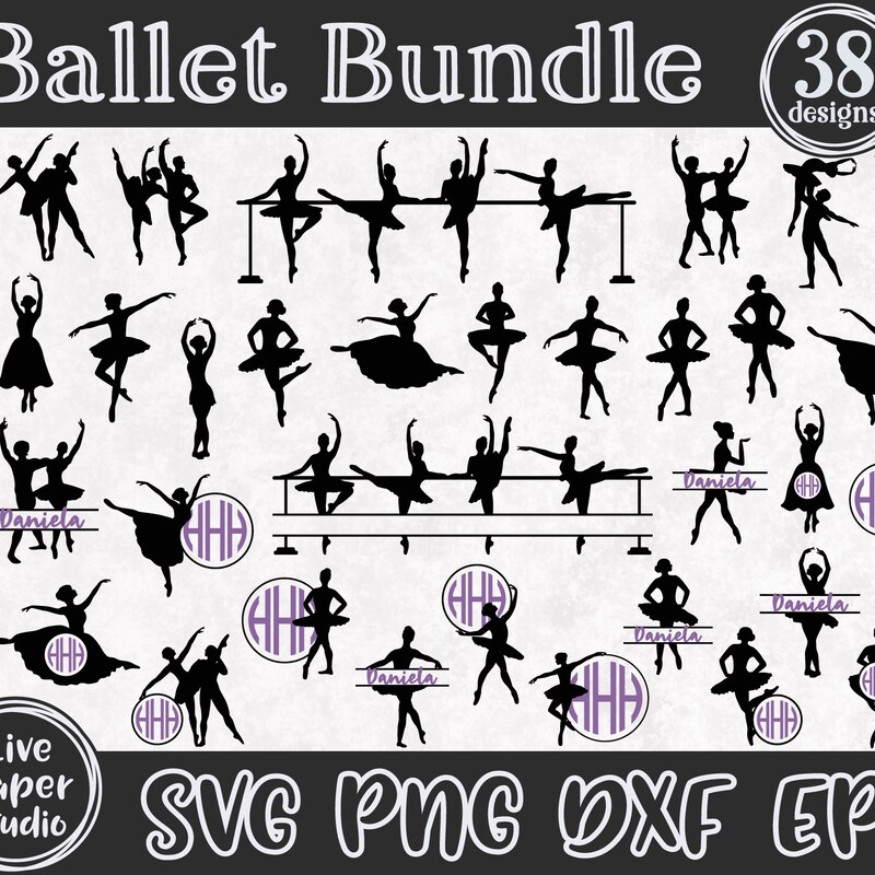Ballet Svg - Etsy