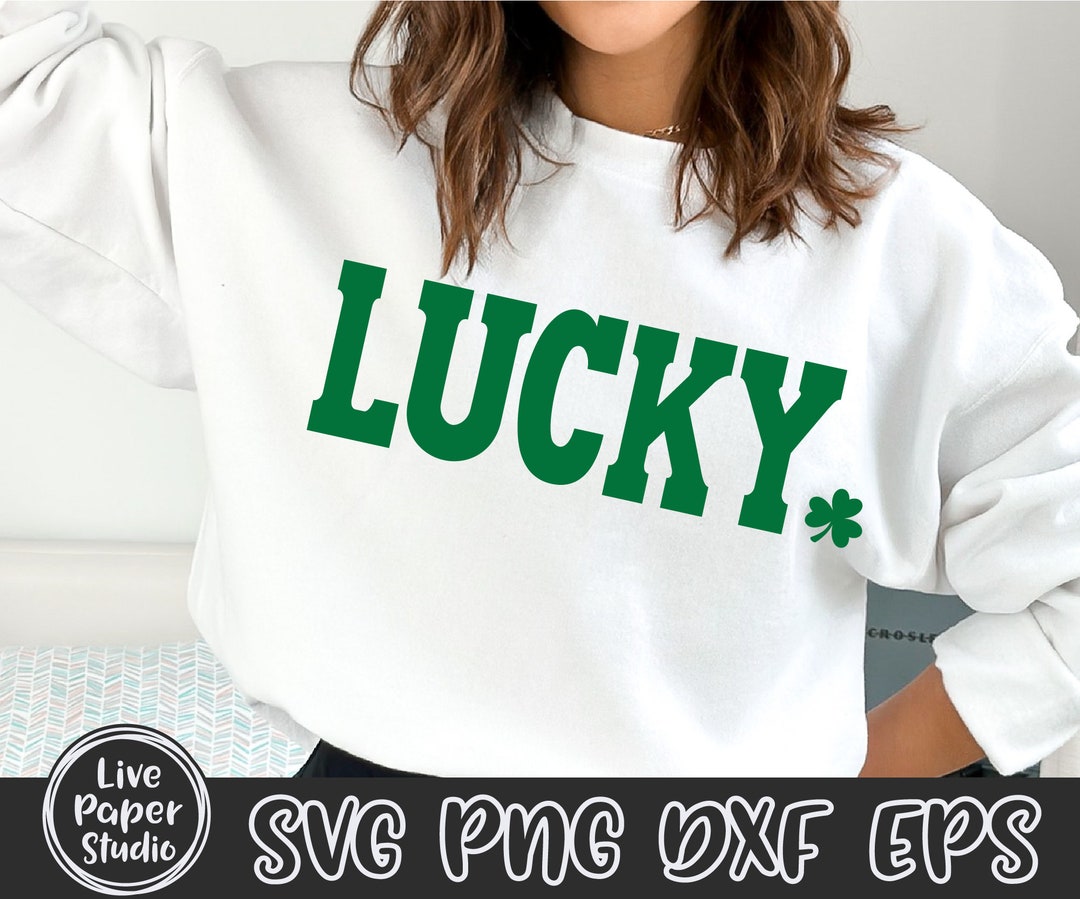 Retro Lucky SVG, Happy St Patricks Day SVG, Happy Go Lucky Svg, Lucky ...