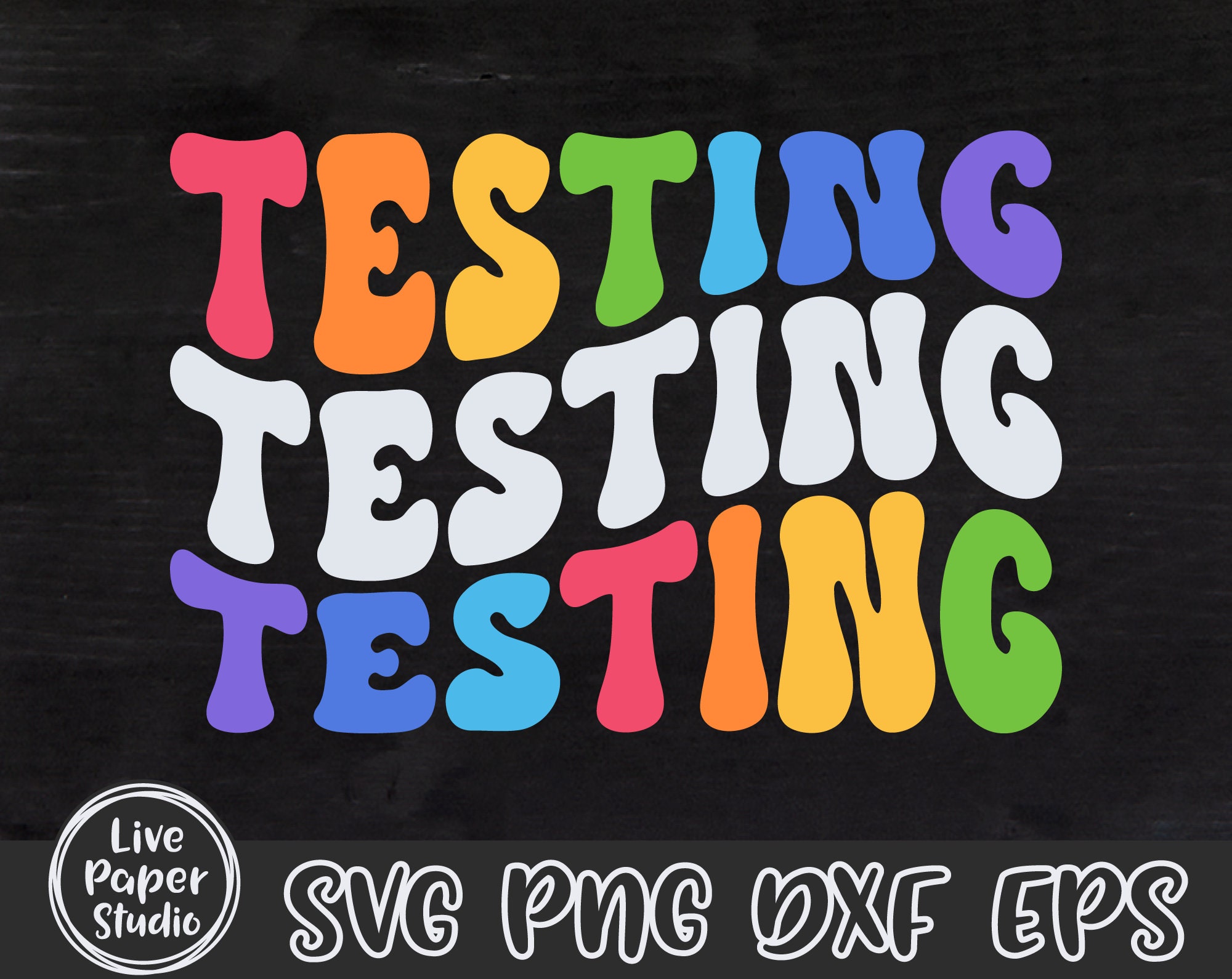 Testing SVG Test Day Teacher Shirt Svg Testing Squad Svg - Etsy
