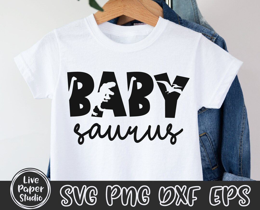 Baby Saurus Dinosaur SVG Dinosaur Family Svg Babysaurus Svg - Etsy