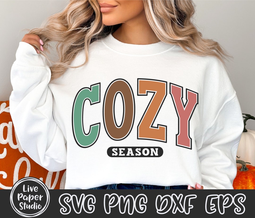 Cozy Season SVG, Thanksgiving Svg, Fall Sublimation Design, Fall Svg ...