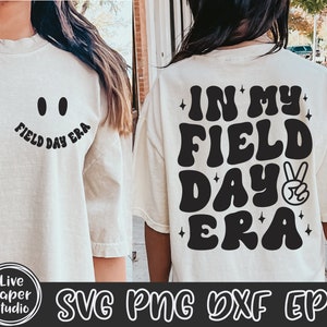 Field Day Svg Png, in My Field Day Era SVG, Retro Wavy Field Day ...
