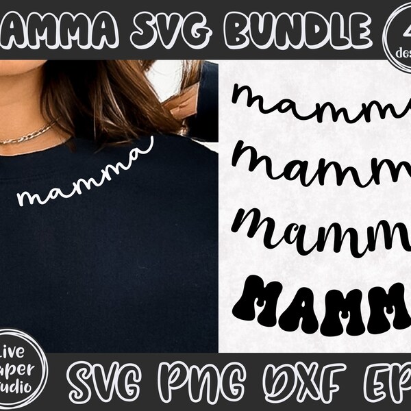 Mom Curved Svg - Etsy
