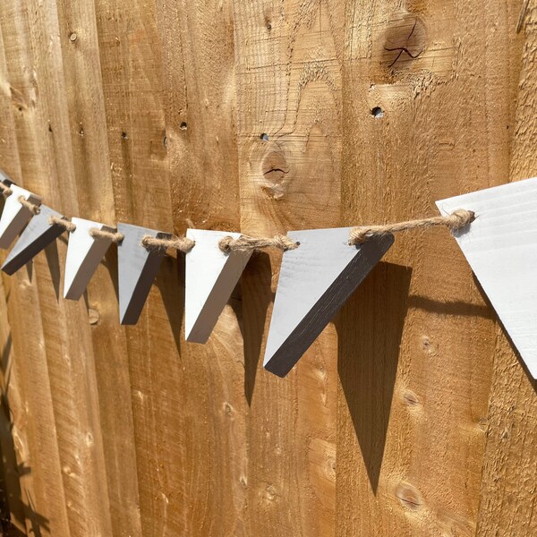 Rustic Bunting - Etsy UK