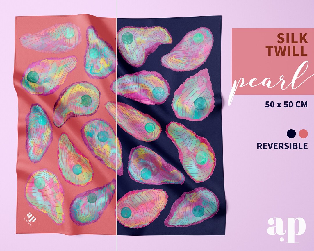 Luxe Reversible Wrapping Silk Scarf Furoshiki to Use for Gift Wrap ...