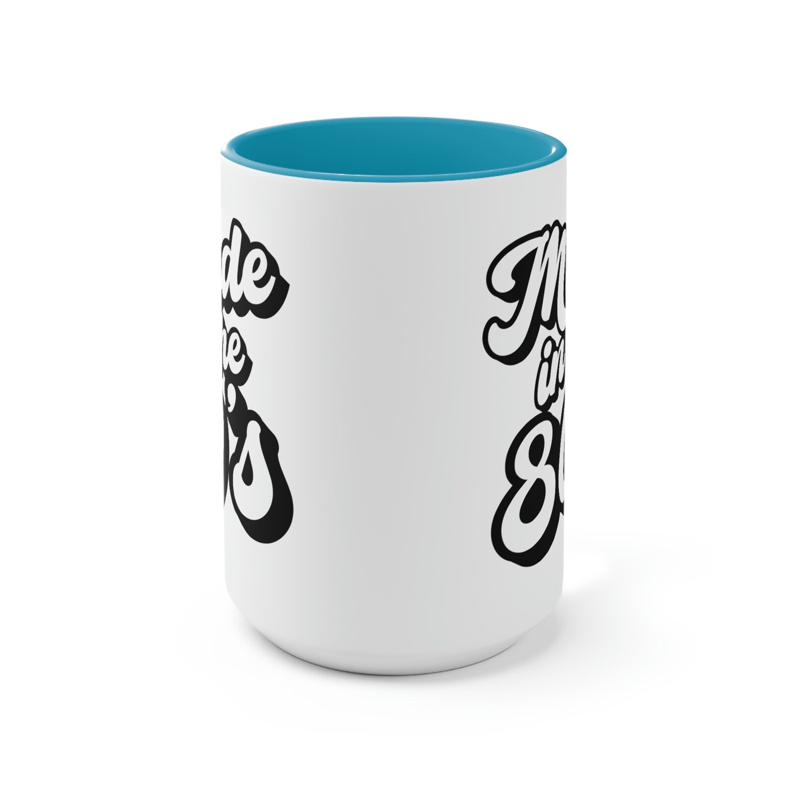 Made in the 80's Two-tone Coffee Mugs, 15oz - Etsy