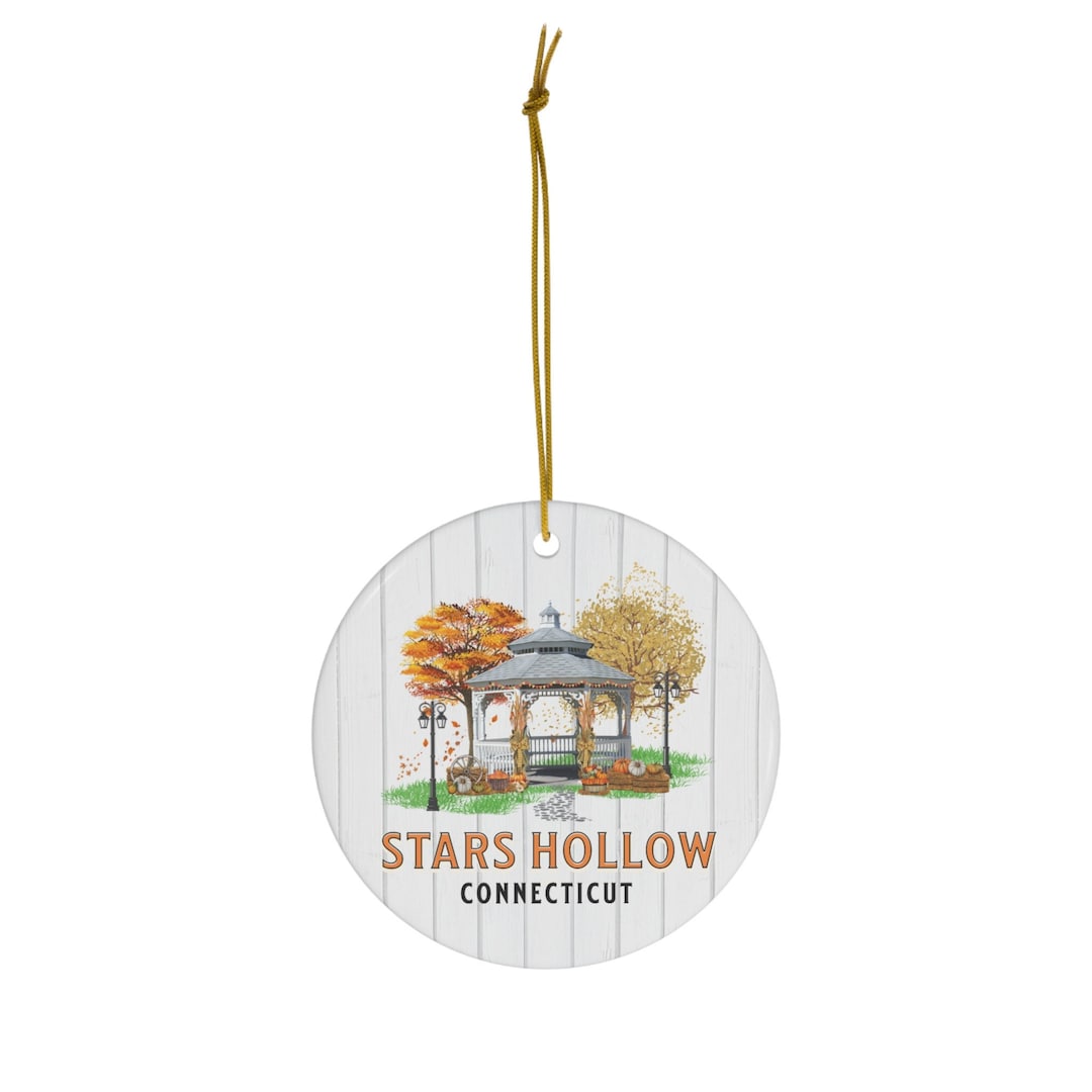 Stars Hollow Fall Gazebo Ornament Where You Lead I Will Follow , I ...