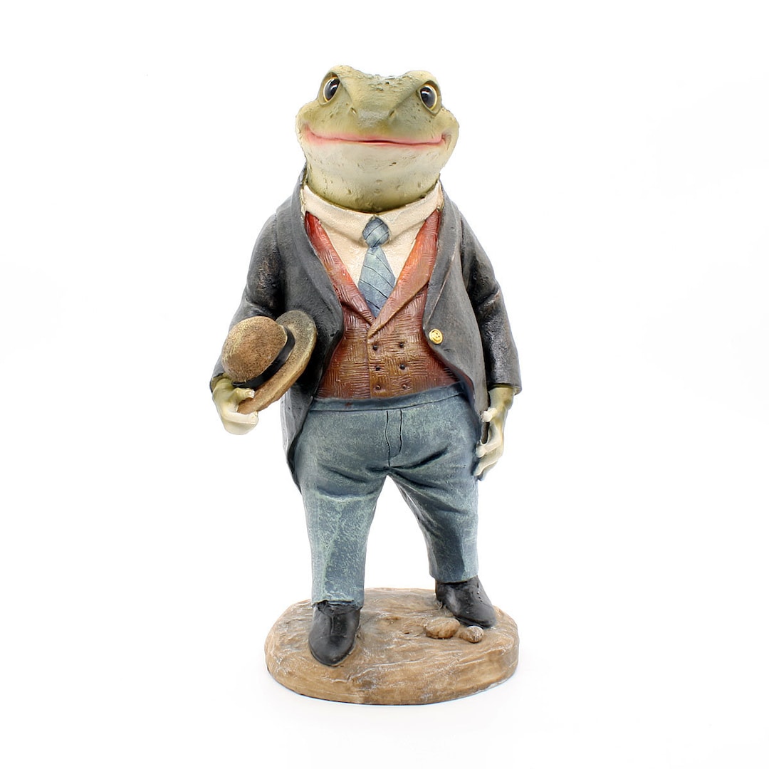 Mr Toad Wind in the Willows Character Figure, Standing Toad Home or ...