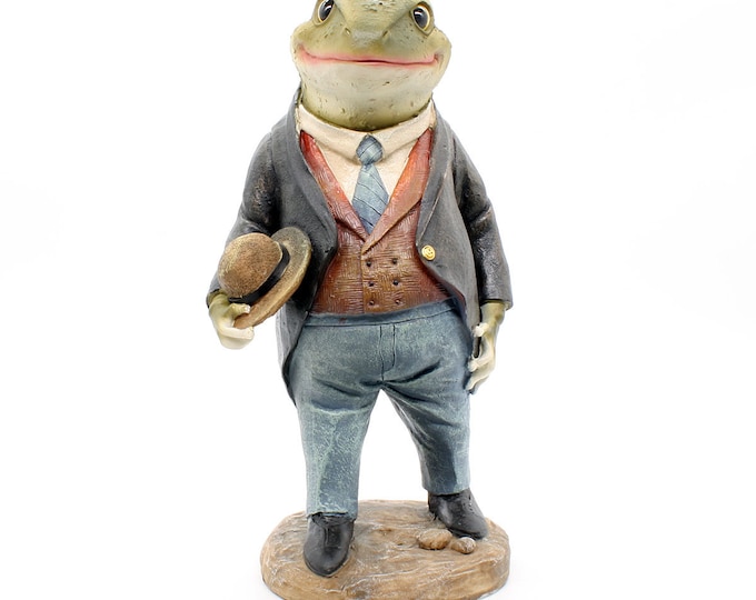 Mr Toad Wind in the Willows Character Figure, Standing Toad Home or ...