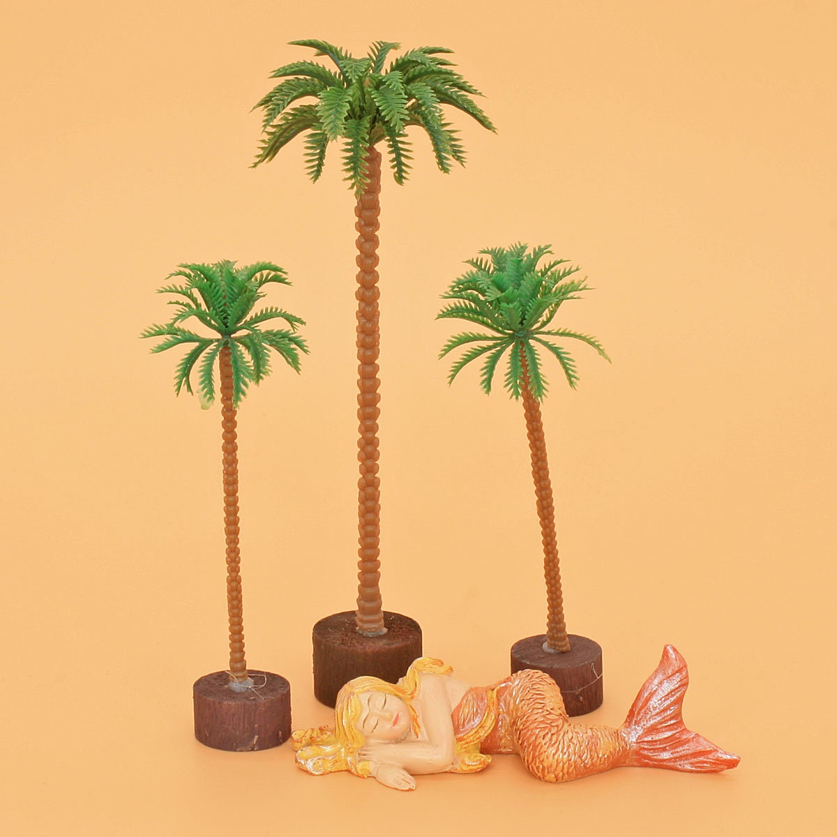 Tropical Palm Trees Miniature Palm Trees Beach Themed Fairy - Etsy