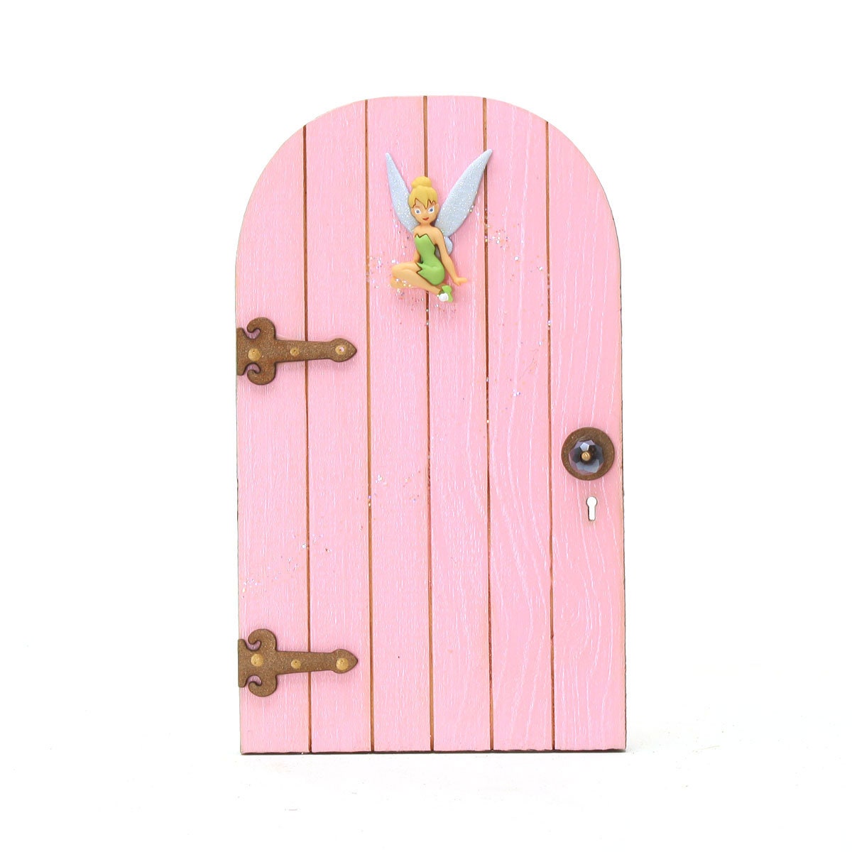 Tinker Bell Fairy Door With Fairy Dust, Wooden Fairy Door, Pretty Fairy ...