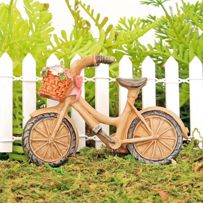 Fairy Bicycle Miniature Fairy Bike Fairy Garden Accessory - Etsy
